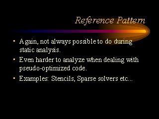 Reference Pattern