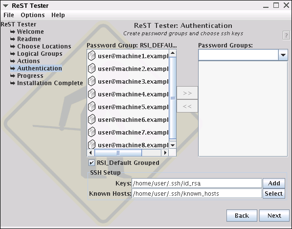 ReST Installer User's Guide